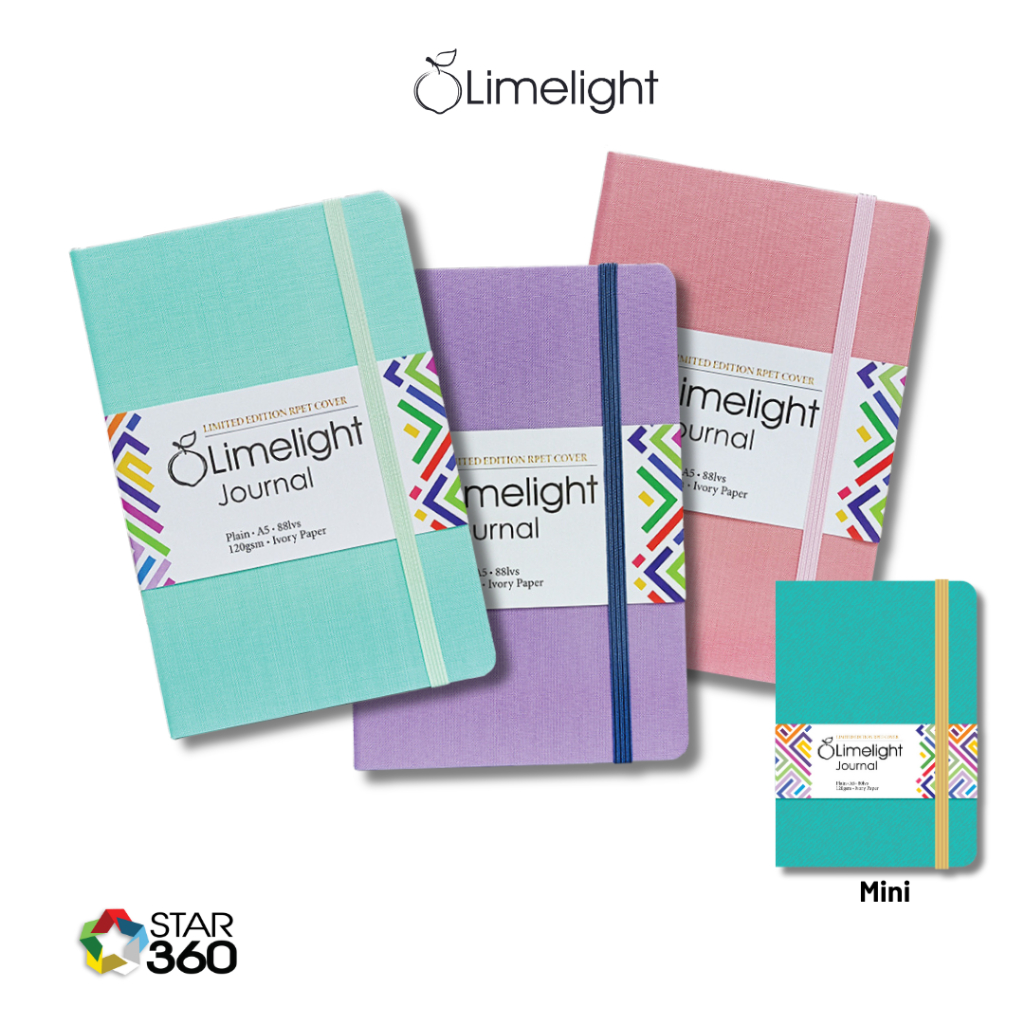 Limelight Hard Bound Sketchbook Plain RPET Cover | Shopee Philippines