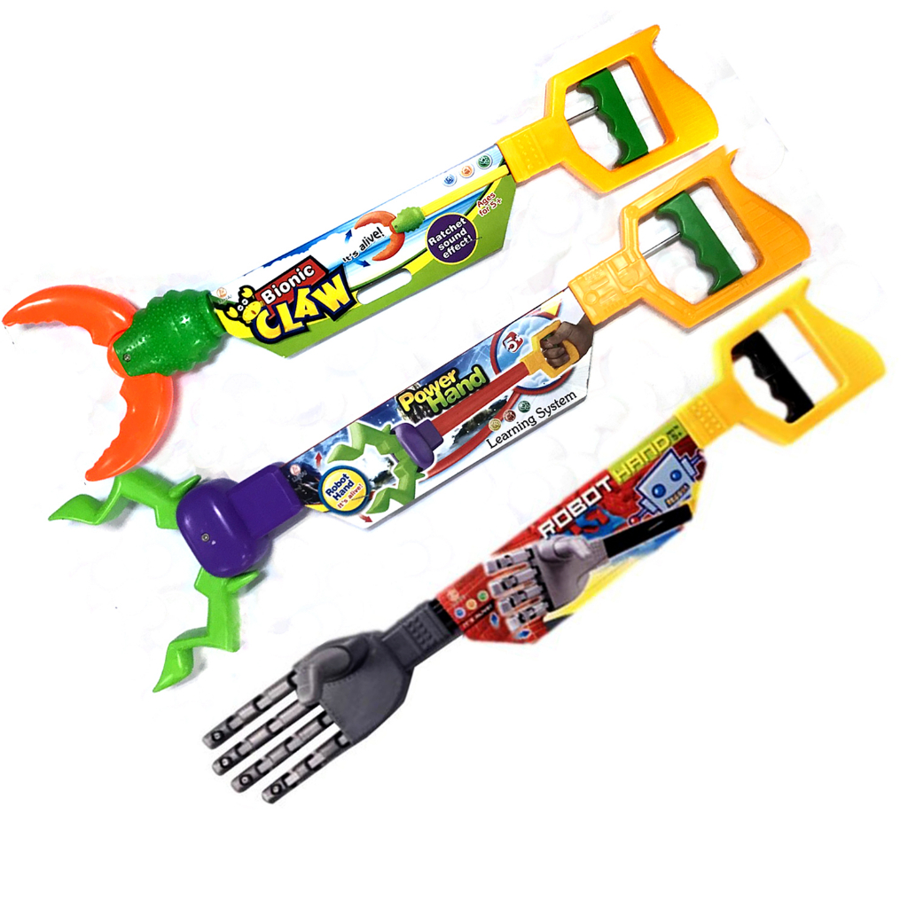 54cm Robot Claw Hand Toy Robot Grabber Power Hand Bionic Claw Grabbing ...