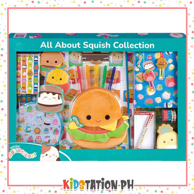 Squishmallows All About Squish Collection Carl Burger Set | Shopee Philippines
