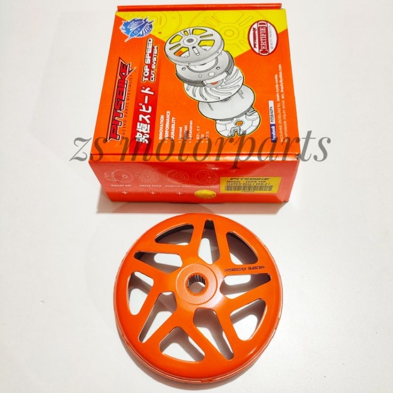 Pitsbike clutch bell v2 click 125/150 plain/groove | Shopee Philippines