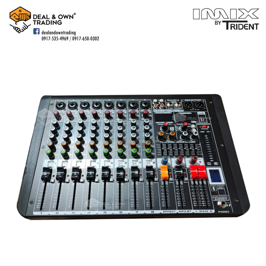 IMIX Curve 8 Mixer 8 Channel Passive Mixer | Shopee Philippines