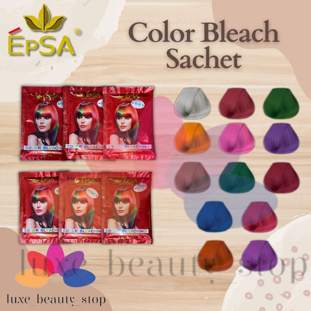 EPSA COLOR BLEACH SACHET | Shopee Philippines