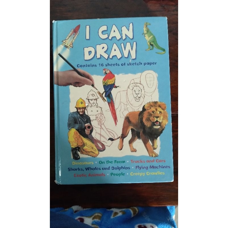 I Can Draw Book perfect for kids How to draw book (preloved) | Shopee ...