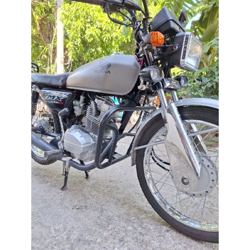 HONDA TMX125 ALPHA - CRASHGUARD HEAVY-DUTY(powdercoated) | Shopee ...