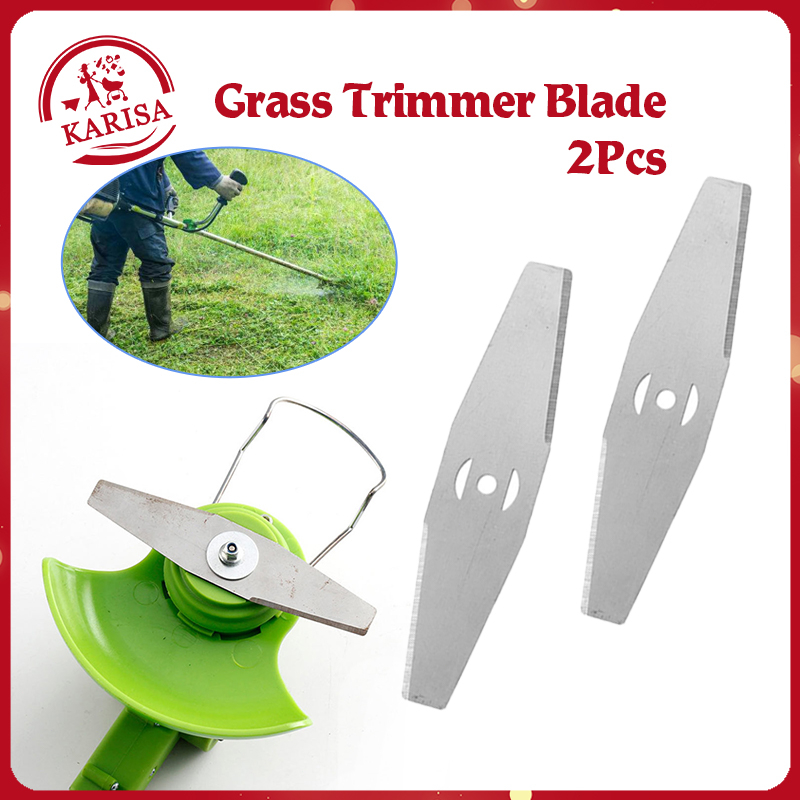 2Pcs Grass Cutter Blade Grass Trimmer Blade 6 Inch Grass Trimmer ...