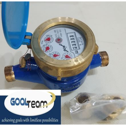 WATER METER 1/2 inch (15mm) Brass & Cast Iron | Shopee Philippines
