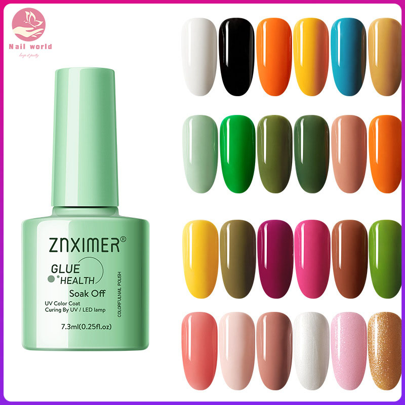 New Colors UV/Led Gel Nail Polish Soak Off Gel Polish Manicure Pedicure ...