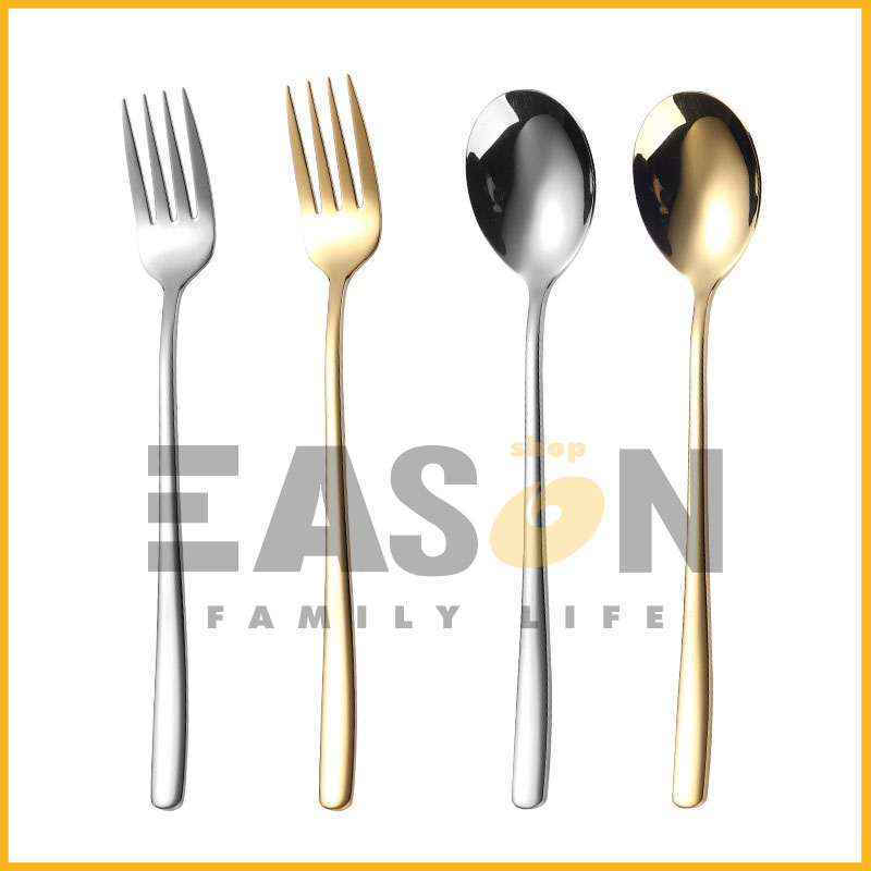 EasonShop COD Korean Cutlery Korean Style Flatware Stainless Steel ...