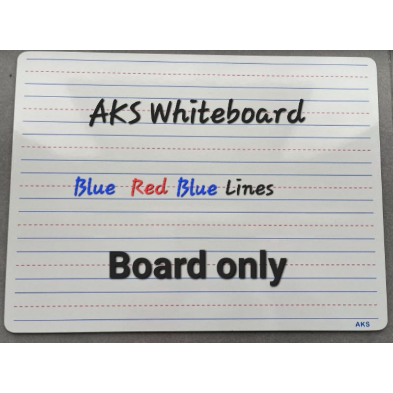 Double Sided Lined White Board Dry Erase Lap Board Whiteboard and ...