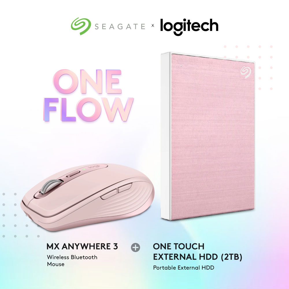 [BUNDLE] Seagate One Touch 2TB External Hard Drive + Logitech MX ...