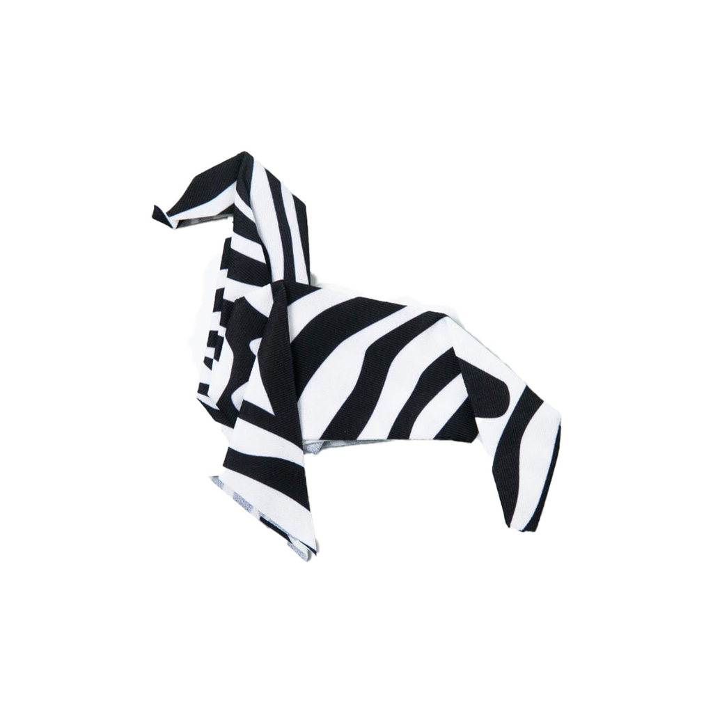 Self-Folding Zebra Origami Cloth | Shopee Philippines