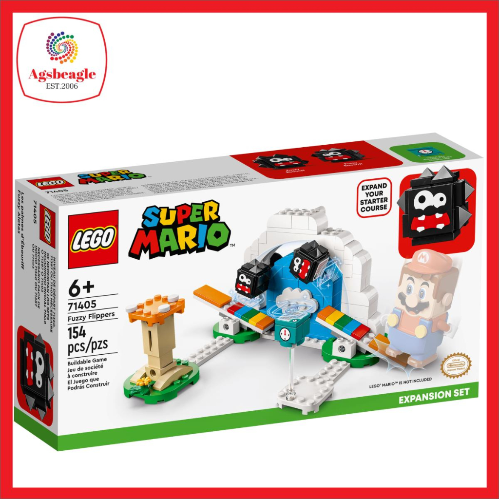 Lego Super Mario 71405 Fuzzy Flippers (2022) | Shopee Philippines