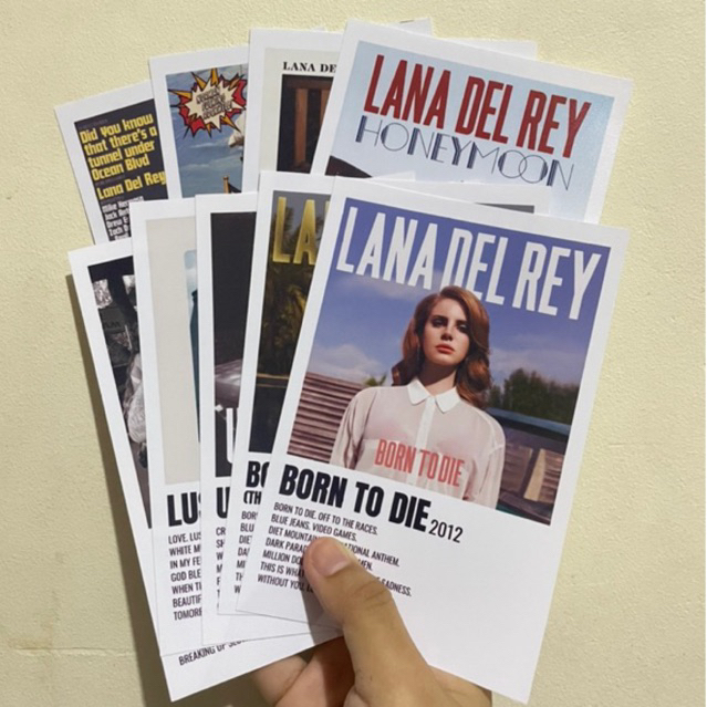 Lana del Rey 4R A4 Minimalist Album wall decor posters | Shopee Philippines