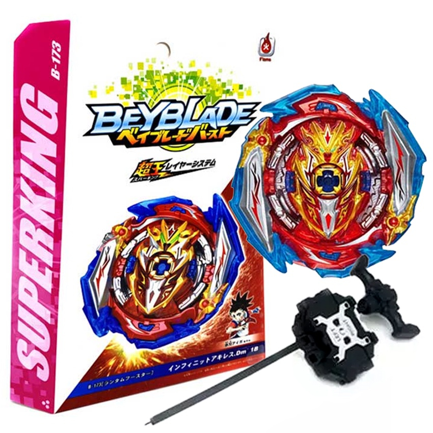 Beyblade Superking Burst Top Force Infinite Achilles B-173 [Random ...