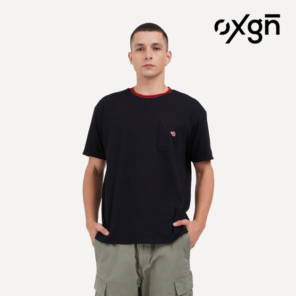OXGN Naruto Shippuden Pocket Embroidered T-Shirt For Men And Women ...