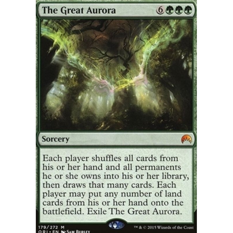The Great Aurora - The List - Mythic - MTG Cards (WotC) | Shopee ...