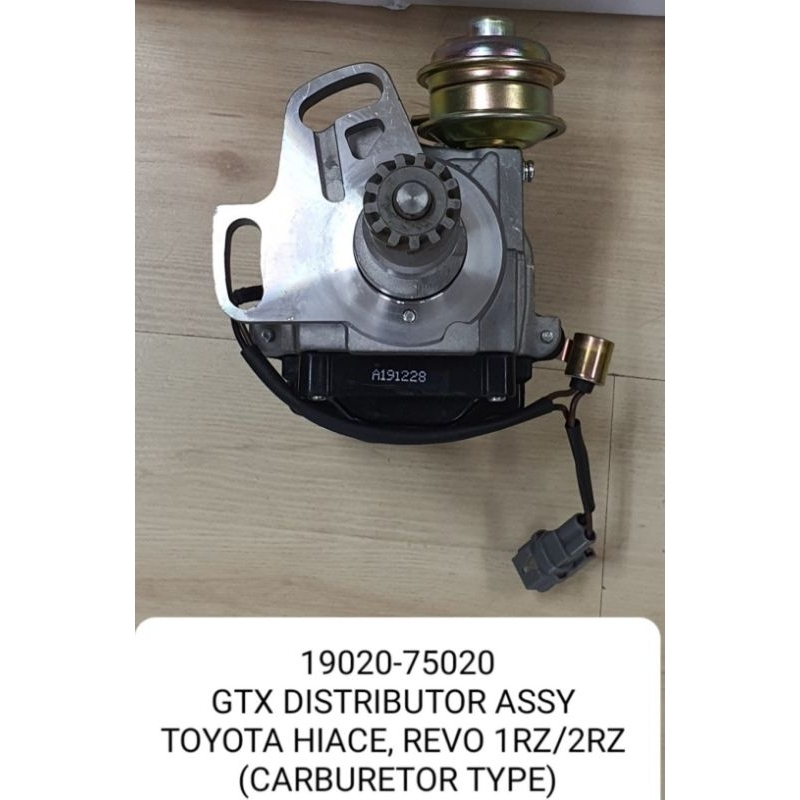 Distributor Assembly Toyota HIACE, REVO 1RZ/2RZ (CARBURETOR TYPE ...
