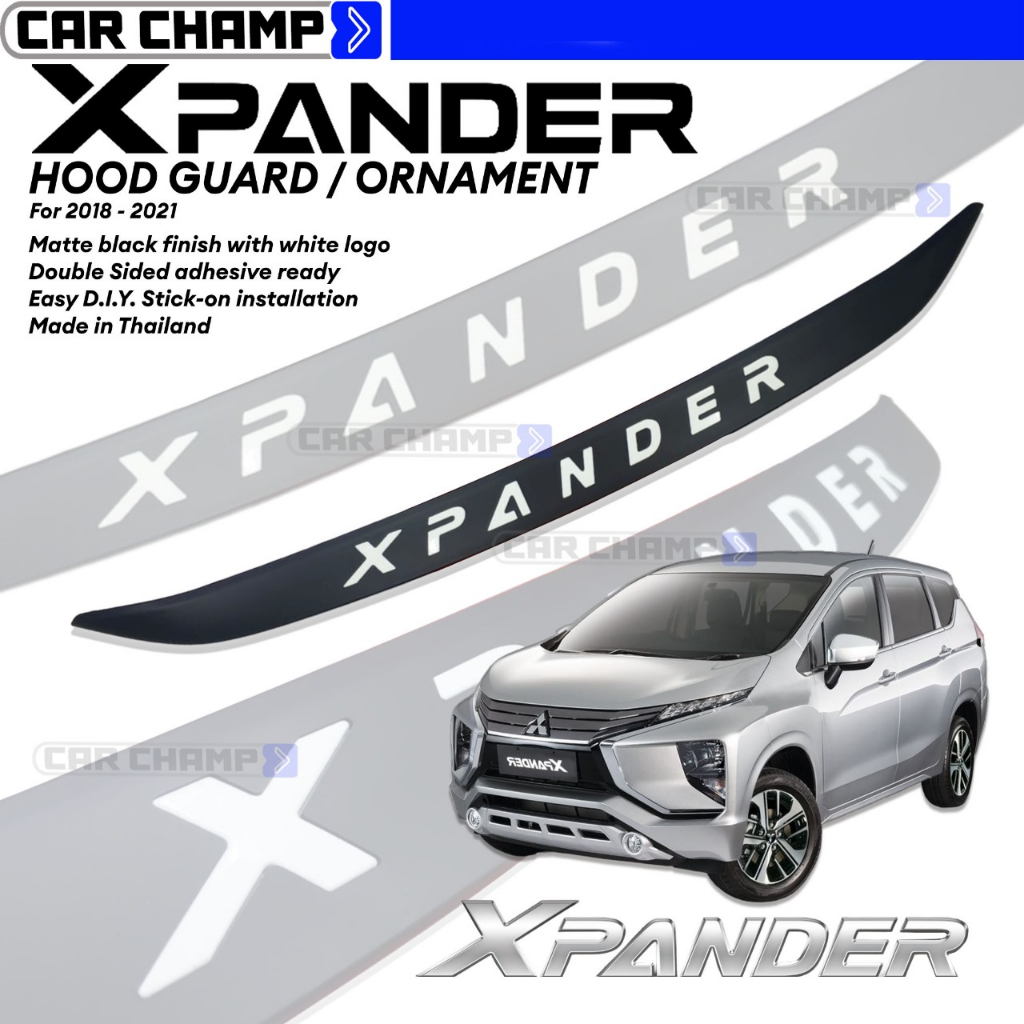 Mitsubishi Xpander 2018 to 2021 OEM Hood End / Hood Lip / Hood Guard ...