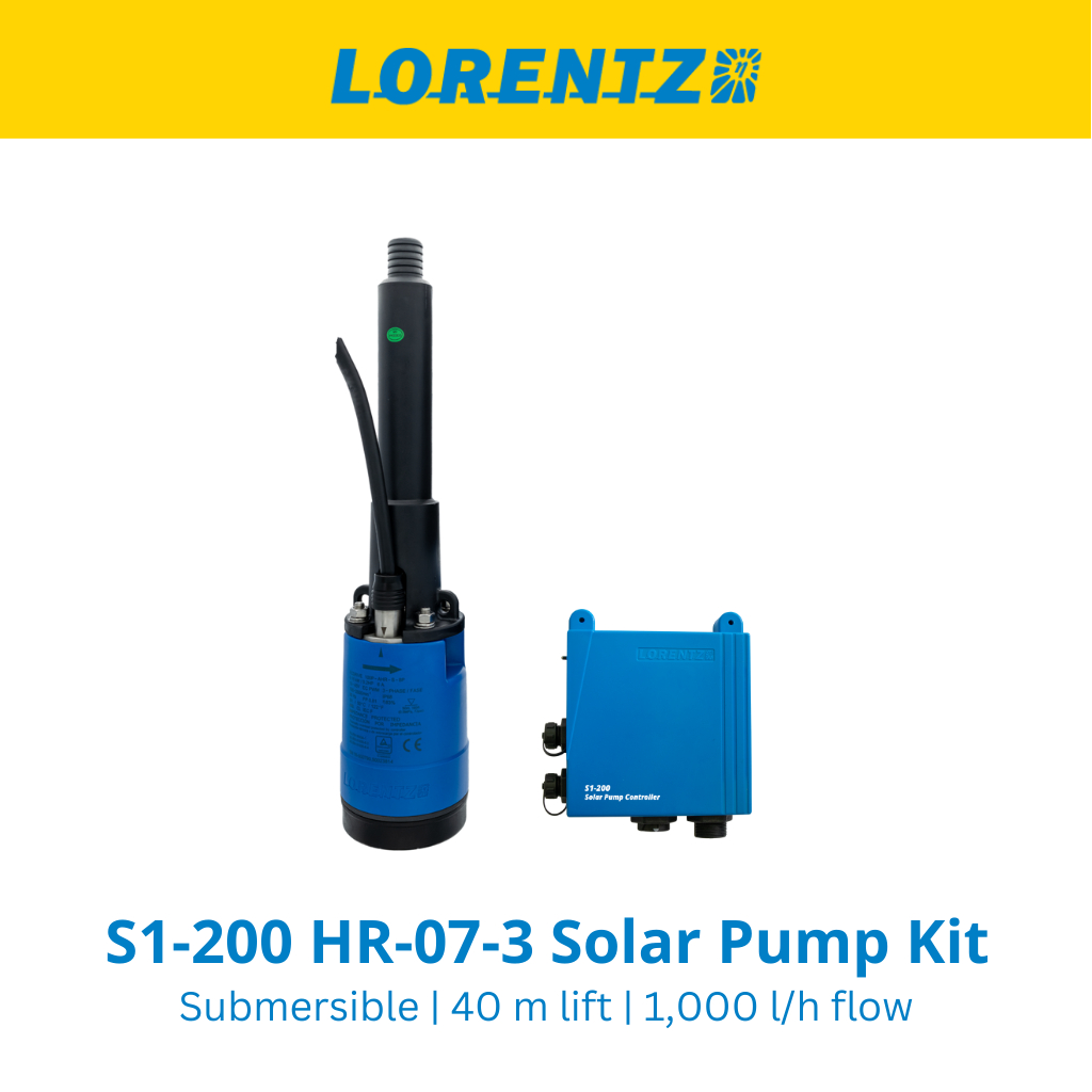 LORENTZ S1-200 HR-07-3 Solar Water Pump Kit (Submersible) | Shopee ...