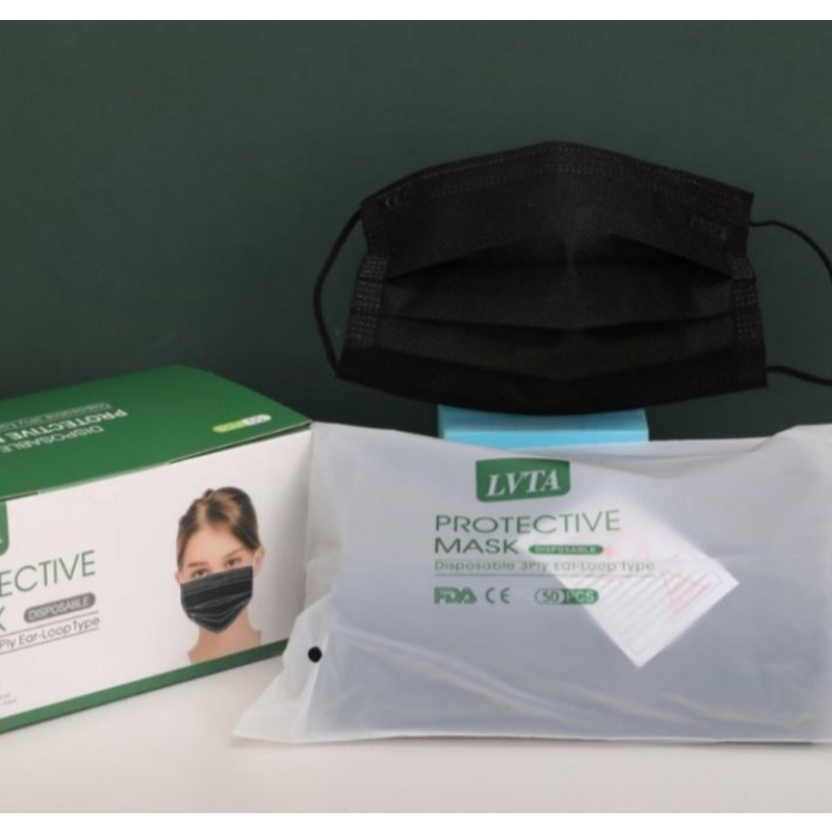 Face Mask 3ply 50PCS Per Pack Premium Quality Facemask LVTA MOUSON ...