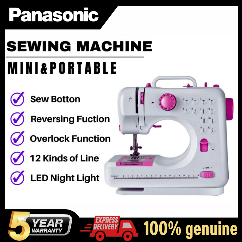 Portable Sewing Machine FHSM 505A Pro Mini Electric Household 12 ...