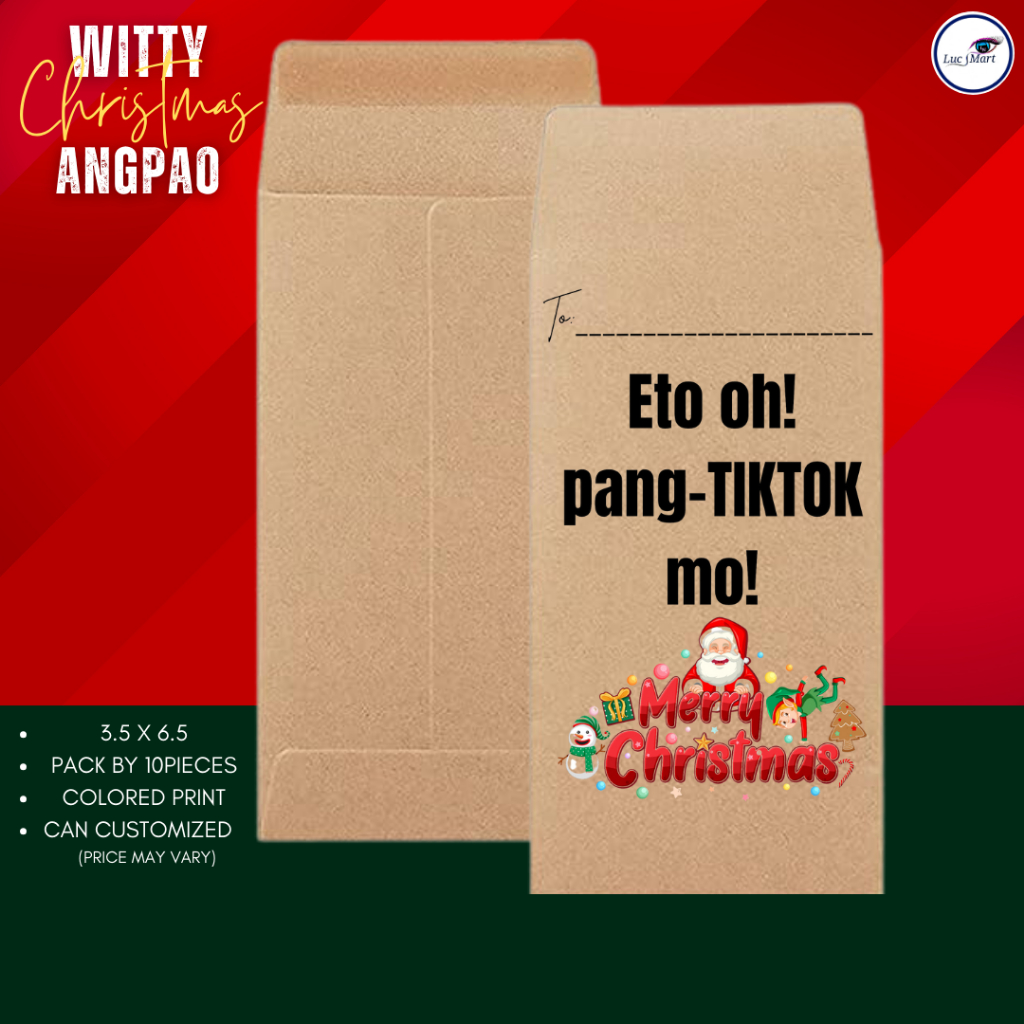 WITTY ANGPAO / AMPAO / Coin envelopes - PANG SHOPEE / TIKTOK MO ...