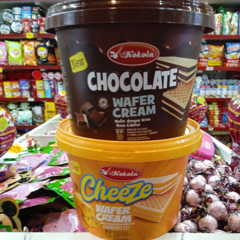Kokola Chocolate & Cheese Wafer Cream | Shopee Philippines