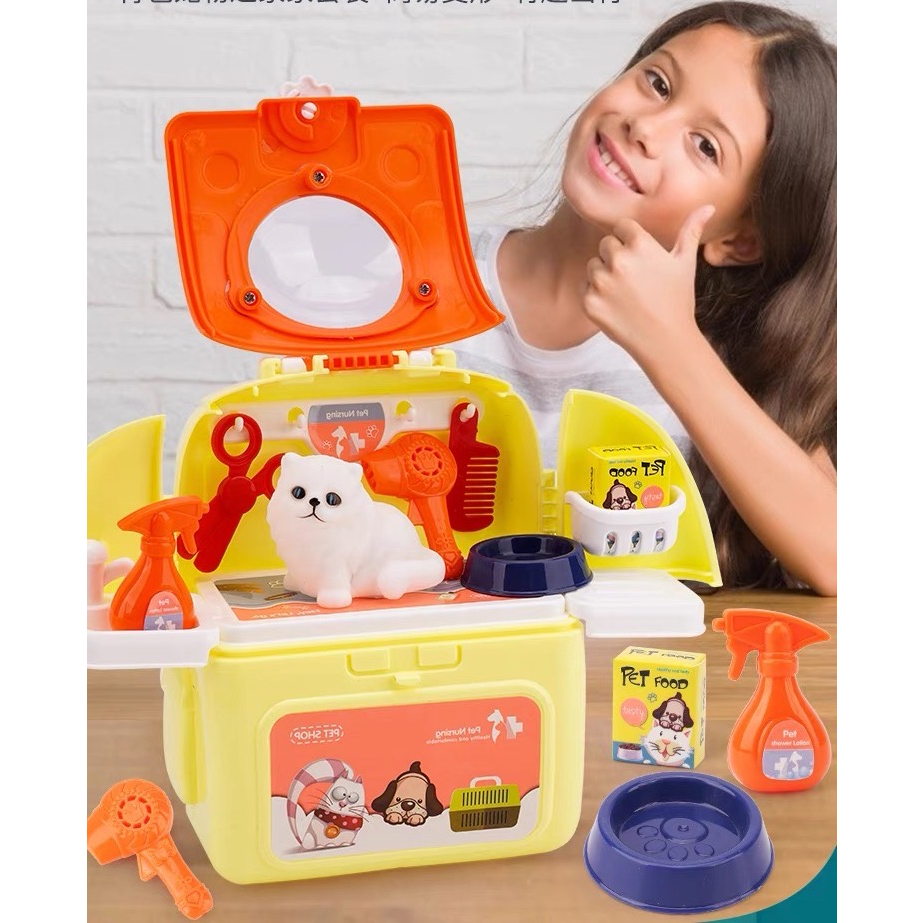 happytoys New pet space pack playhouse set | Shopee Philippines