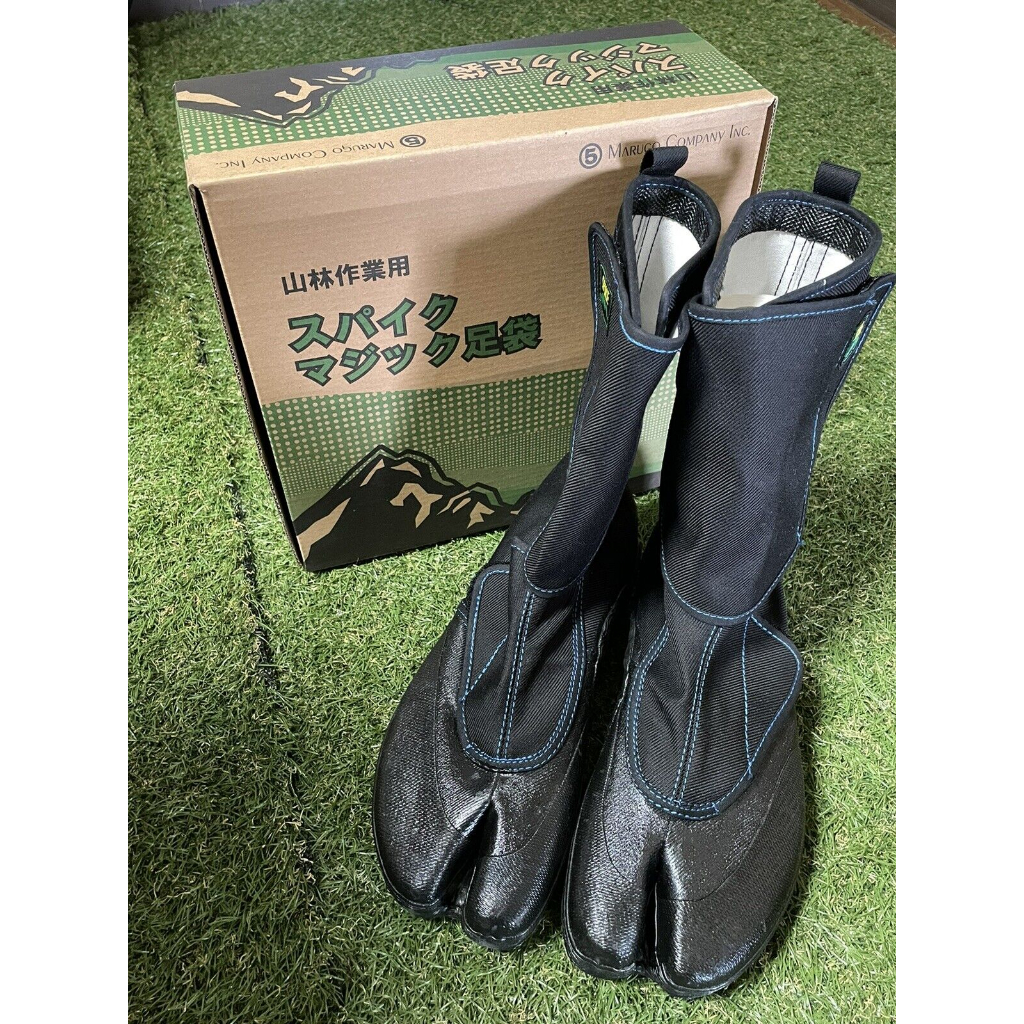 Marugo Woring Tabi Shoes Spike magic tabi type 2 Black Sizes 23-28cm ...