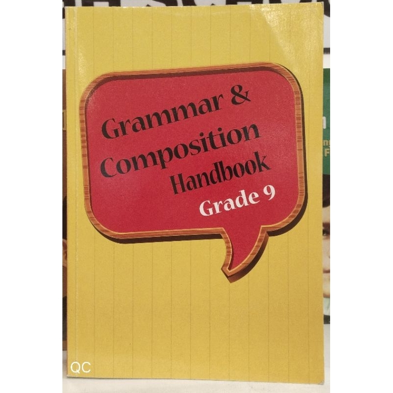 GRAMMAR & COMPOSITION HANDBOOK GRADE 9 ( BRAND NEW ) | Shopee Philippines