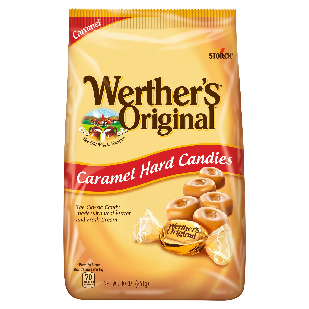 Werther's Original Caramel Hard Candies (851g) | Shopee Philippines