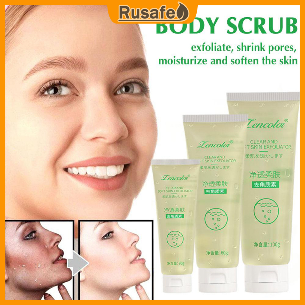Body Scrub Exfoliating Gel Rubbing Mud Remove Dead Skin Deep Cleansing ...
