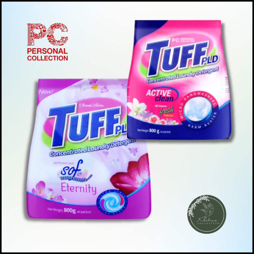Tuff Powder Laundry Detergent Fresh/Eternity 800g | Shopee Philippines