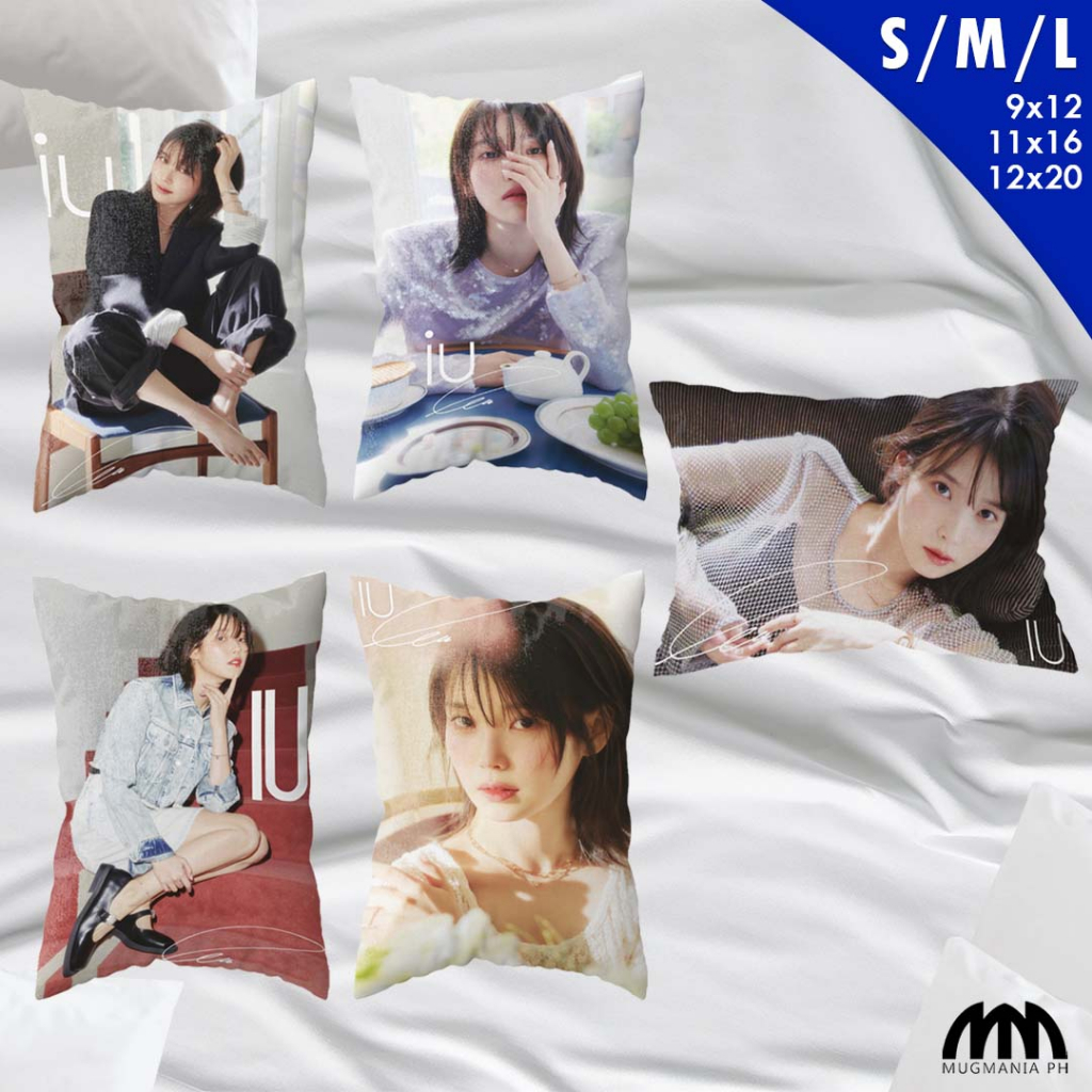 IU Pillows - Mugmania - Lee Ji-eun Member Pillows (Available in 3 Sizes ...