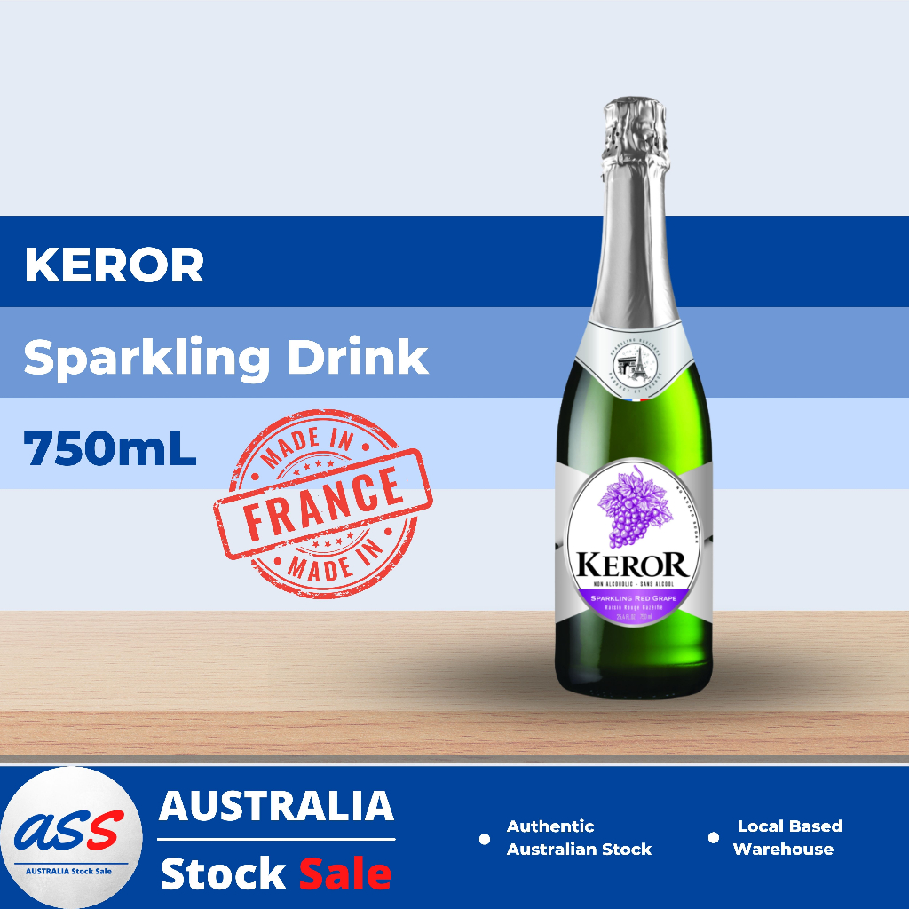 Keror Sparkling Red Grape (750mL) | Shopee Philippines