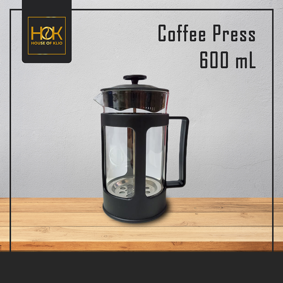 COFFEE PRESS 600ML or 800ML with Stainless Steel Filter | Shopee ...