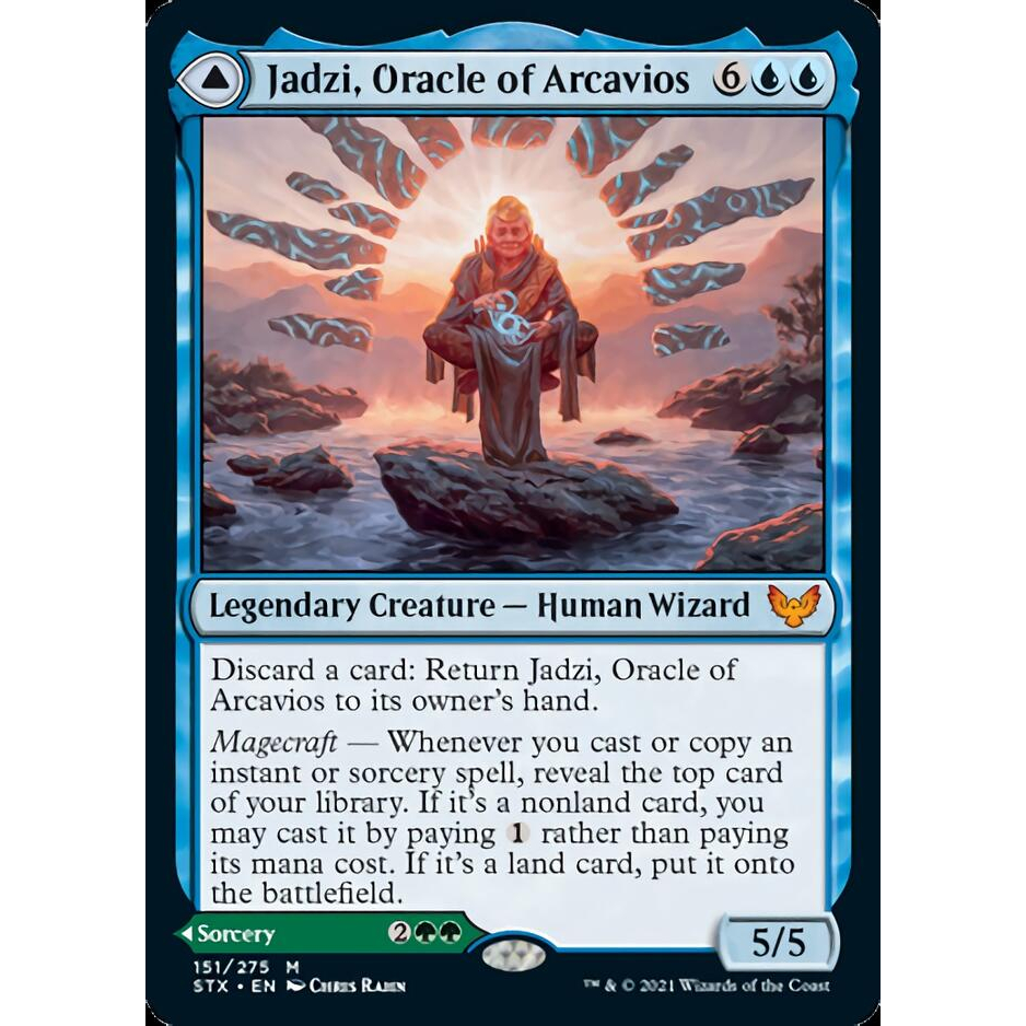 Jadzi, Oracle of Arcavios - Strixhaven: School of Mages (STX) | Shopee ...