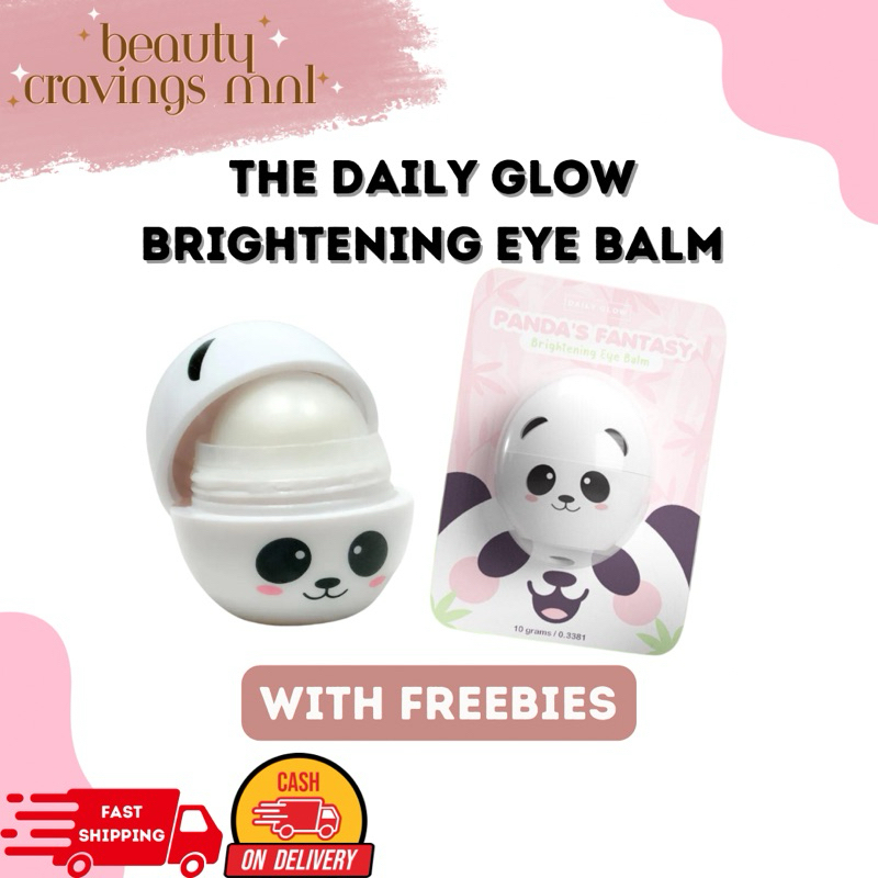The Daily Glow Panda Fantasy Brightening Eye Balm | Shopee Philippines