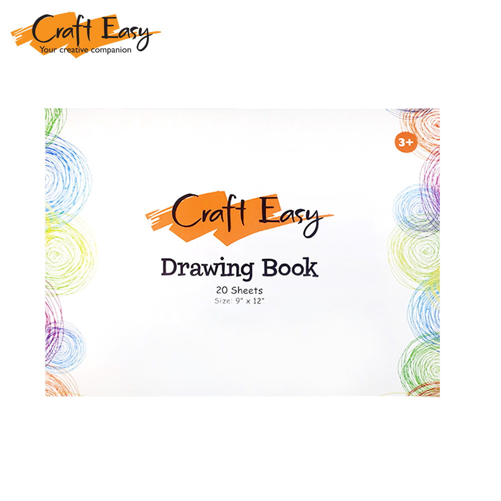 Craft Easy Drawing Book 9x12cm (20 Sheets) | Shopee Philippines