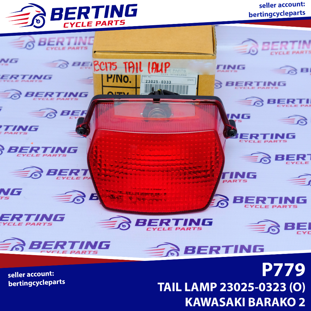 TAIL LAMP LIGHT Kawasaki Barako Genuine 23025-0333 | Shopee Philippines