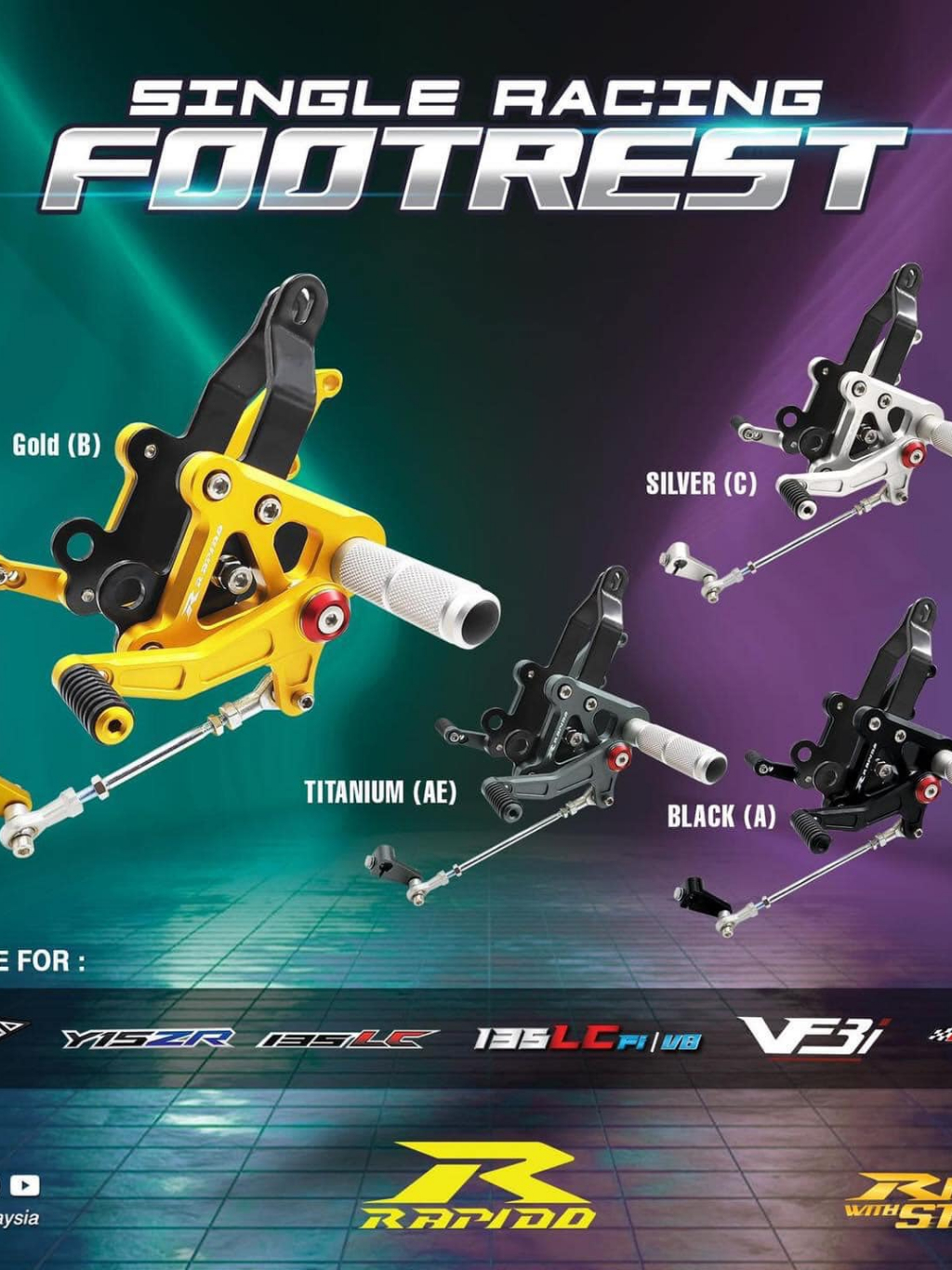 RAPIDO SINGLE SHIFTER FOR SNIPER 150-155 | Shopee Philippines