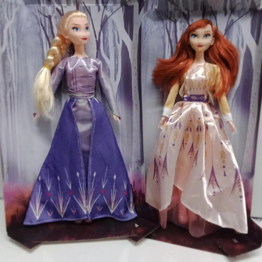 LINLAN NEW COD KIDS PRINCESS DOLL FROZEN 2 PRINCESS ELSA ANNA OYS ANIME ...