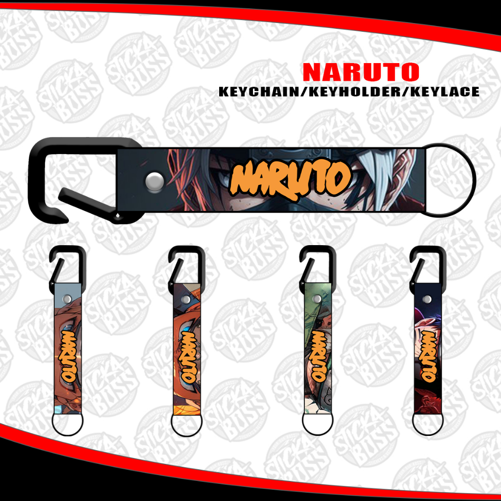 NARUTO KEYCHAIN / KEYHOLDER / KEYLACE (SOLD PER PIECE)【Stickaboss ...