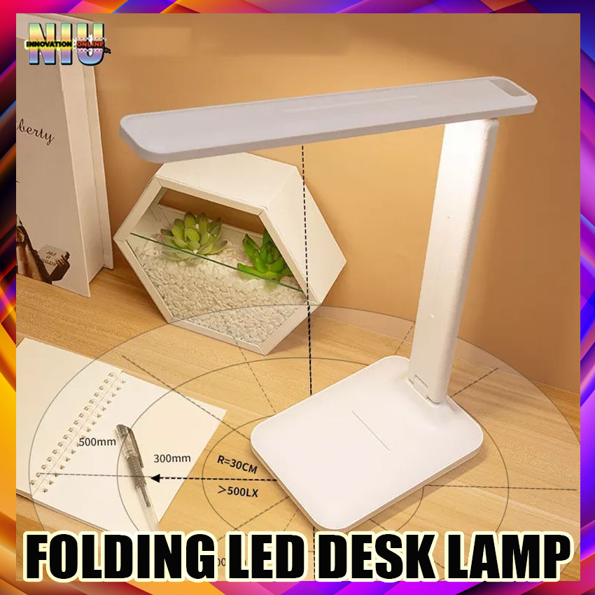 Folding LED Lamp Shade for Study New LED Light Desk Lamp USB Charging ...