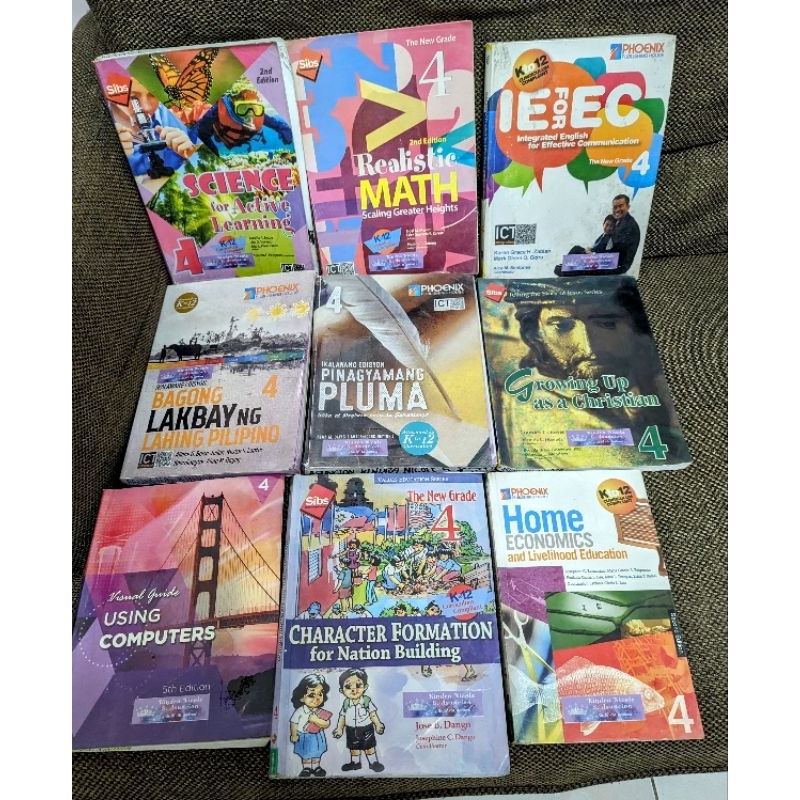 Grade 4 Books Set D (Used) | Shopee Philippines