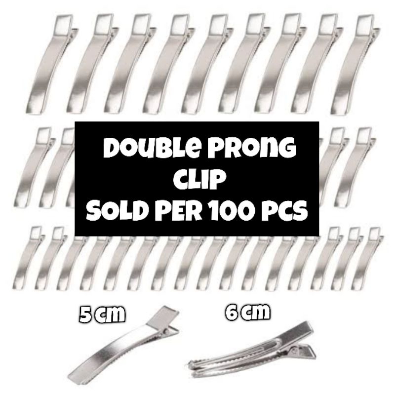 BIG PACK: Double prong clip 100S | Shopee Philippines