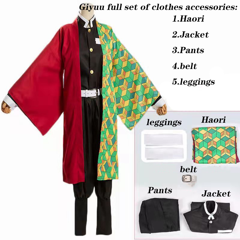 Demon Slayer Kimetsu no Yaiba cosplay Costume Nezuko Tanjirou Zenitsu ...