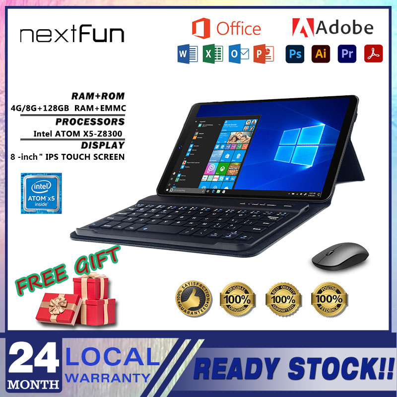 Nextfun 8-inch tablet 2-in-1 Windows system Win10 Tablet PC Notebook ...