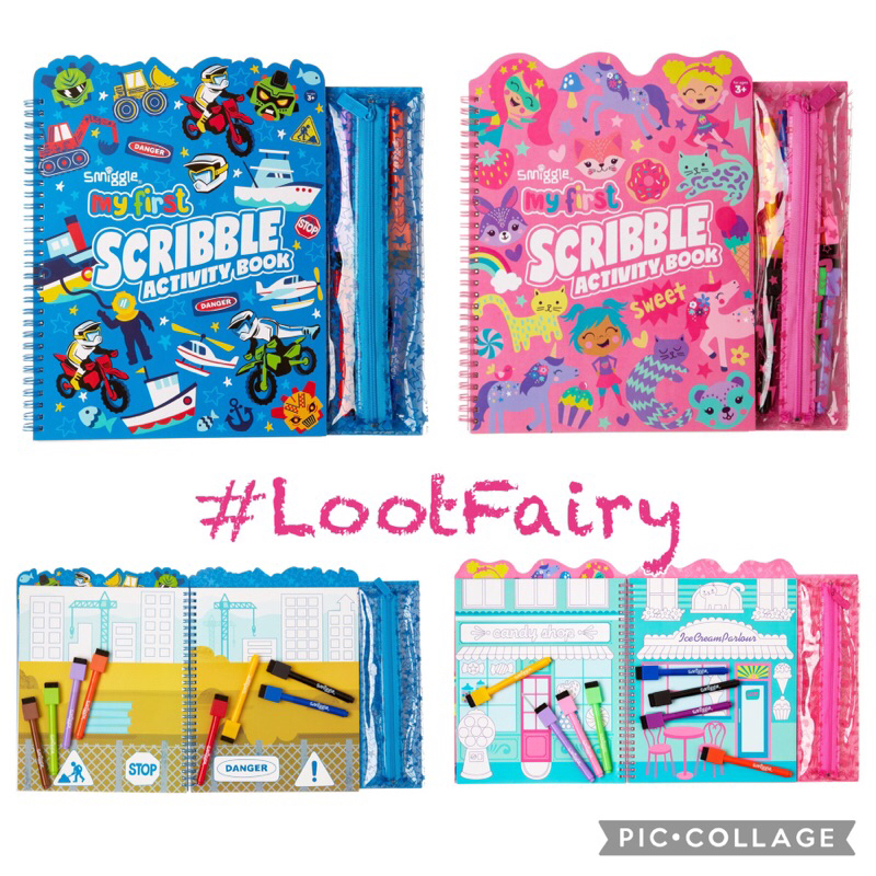 MY FIRST SMIGGLE SCRIBBLE ACTIVITY BOOK | Shopee Philippines