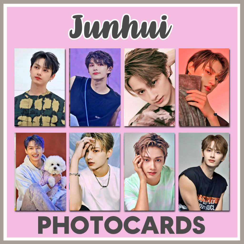 SEVENTEEN Junhui Photocards (400 gsm) | Shopee Philippines